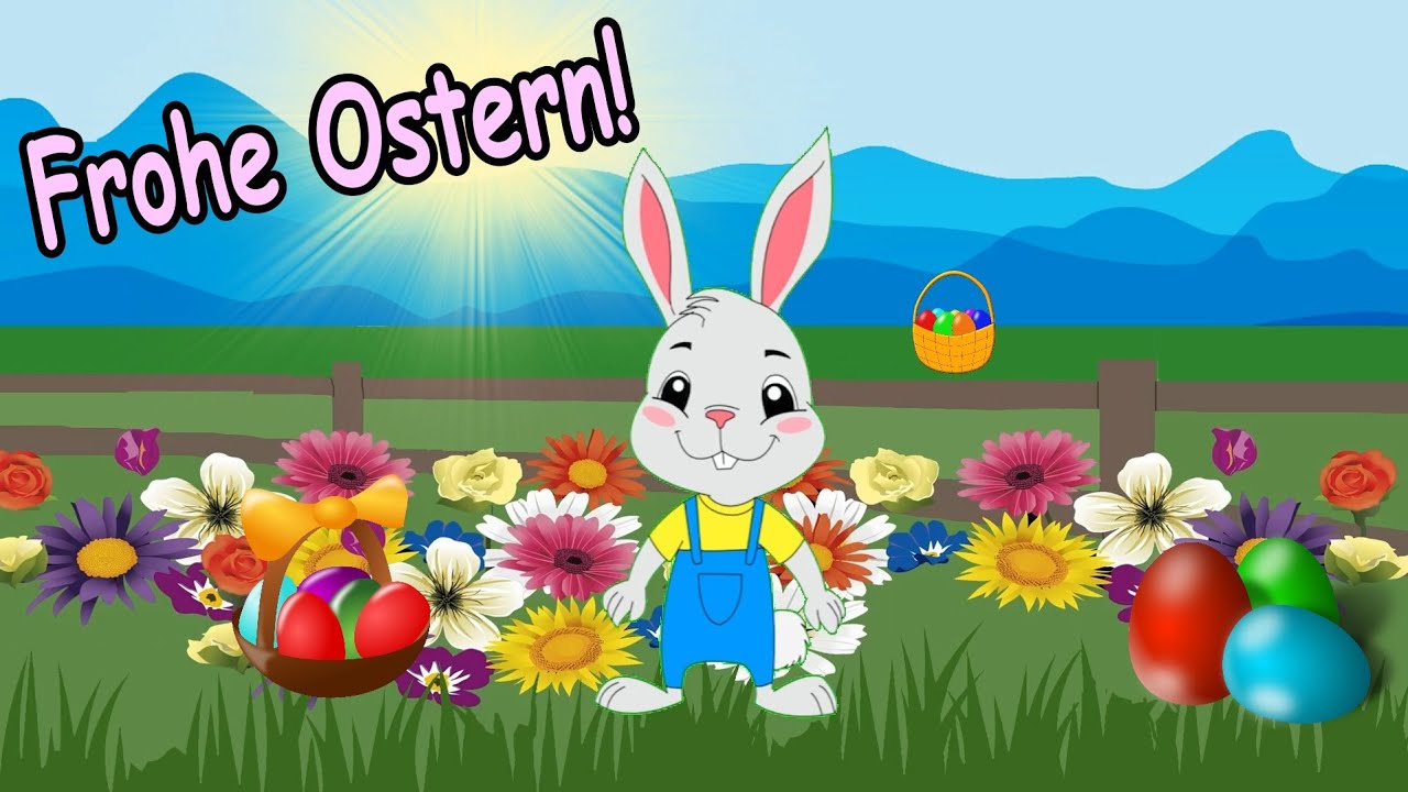 Ich wünsche dir schöne Ostern 🐇 Liebe Ostergrüße für dich! - YouTube