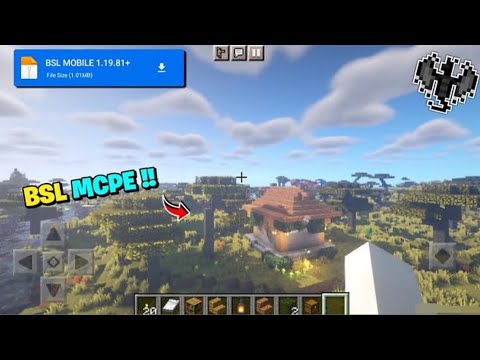 BSL Shader For Minecraft Pocket Editon 1.19.81 / 1.20+ 🥳 | Render ...