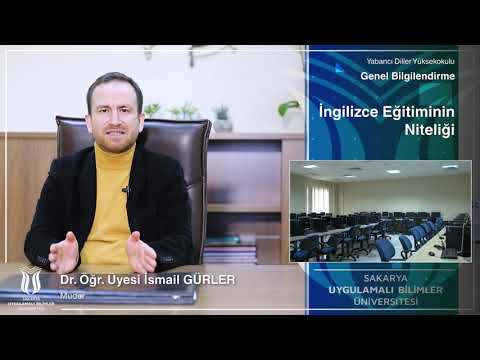 Yabancı Diller Yüksekokulu - Genel Bilgilendirme - 1