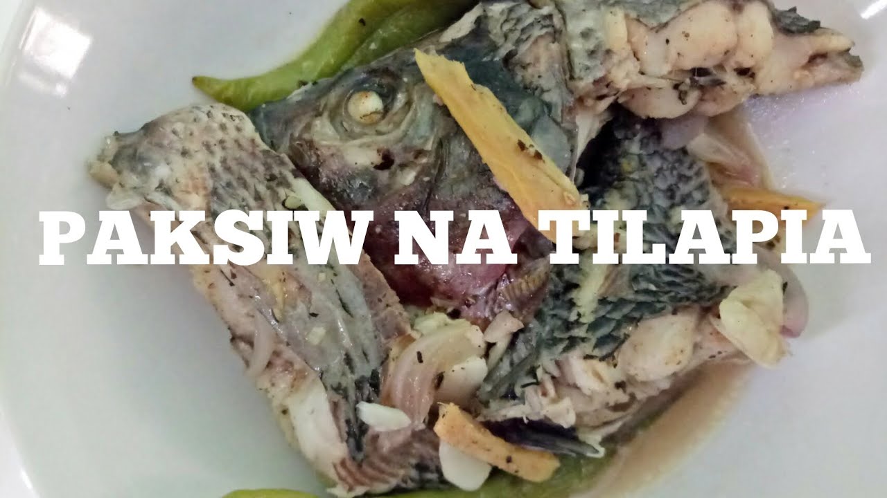 Paksiw Na Tilapia ll Geraldine Kitchen Vlogs - YouTube