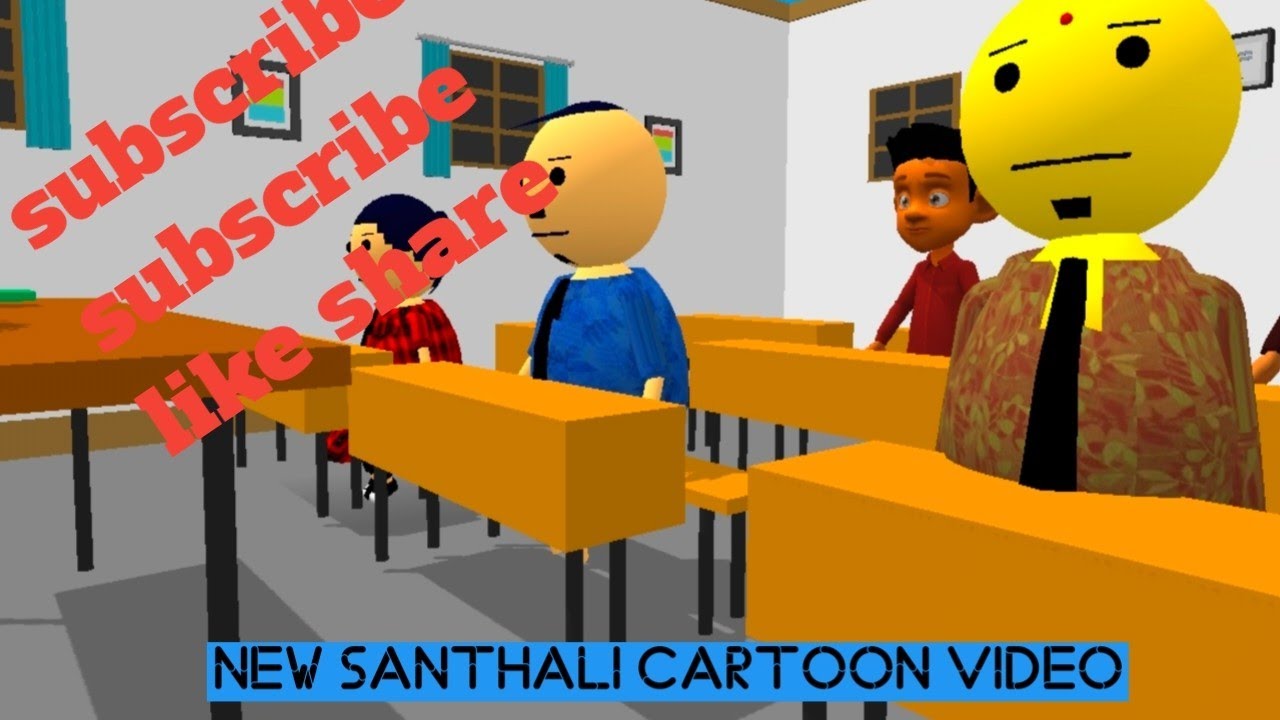 new Santali cartoon entertainment video - YouTube