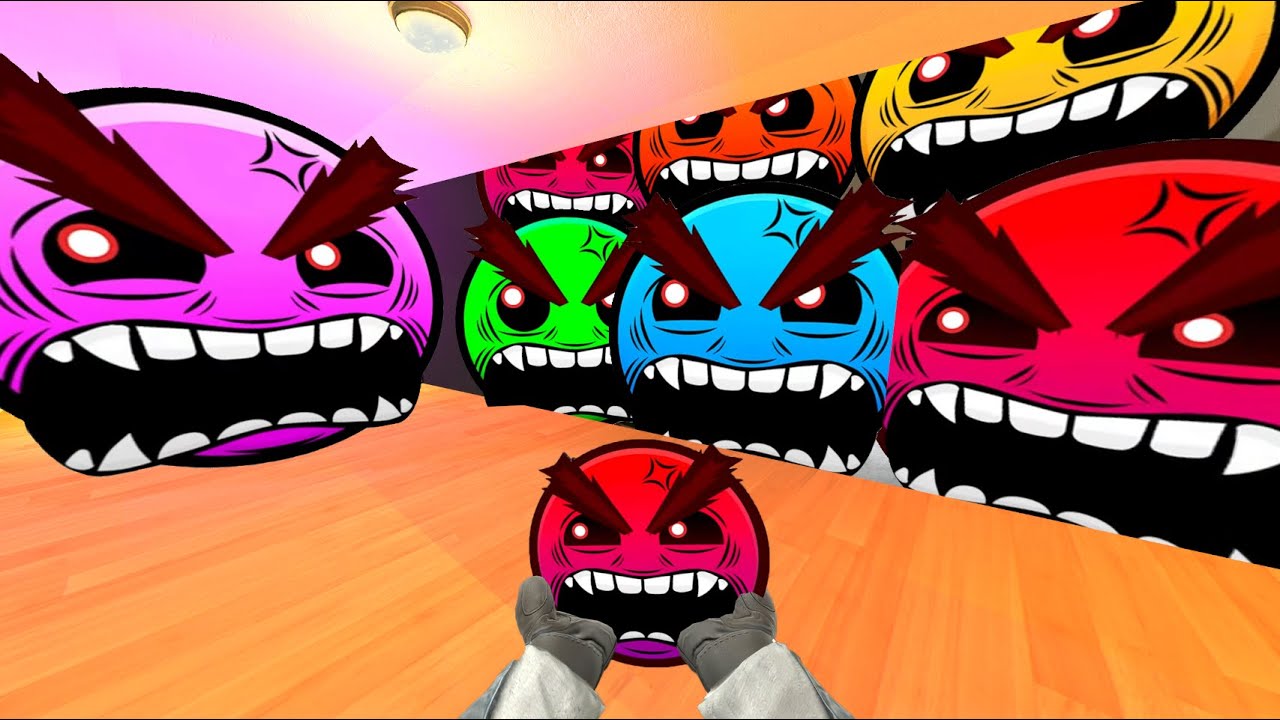 Saving MadFace From Geometry Dash Emoji "ACID IN MY LUNGS" And Lobotomy ...