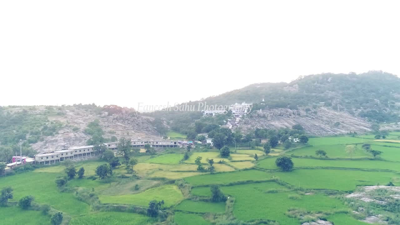 Chandi mandir | Bagbahara || Drone Areal View ||| Ghuchapali - YouTube