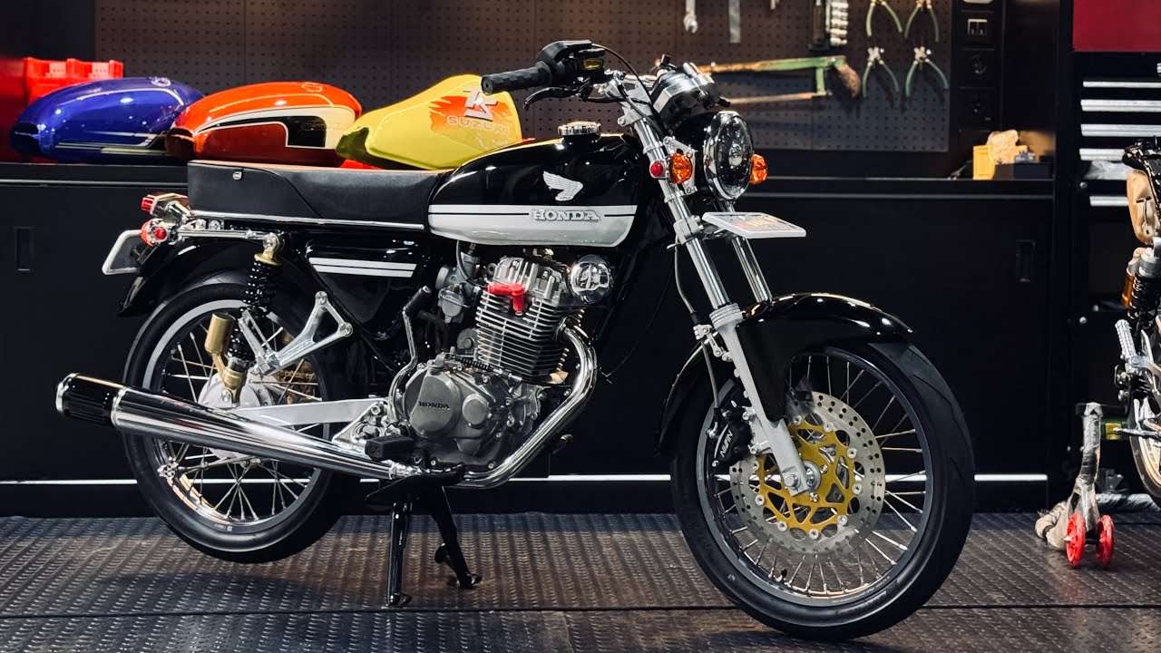 CB100 CLASIC BAHAN DARI MEGAPRO || BADAS GARAGE - YouTube