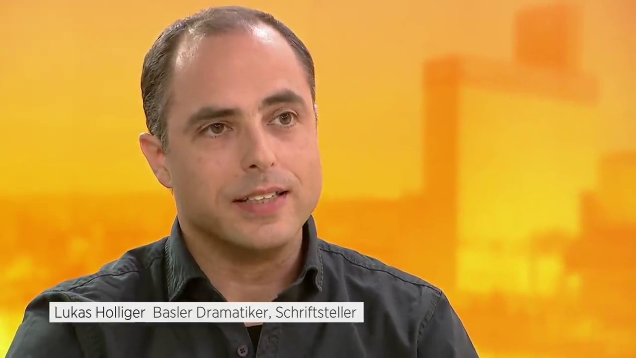 Lukas Holliger: Das kürzere Leben des Klaus Halm. Talk TeleBasel, 27.3. ...
