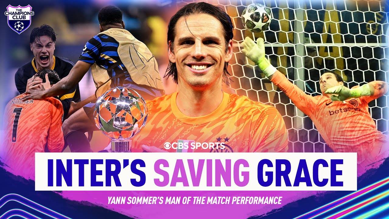 Sensational SOMMER! | Inter goalkeeper Yann Sommer masterful vs Barca ...