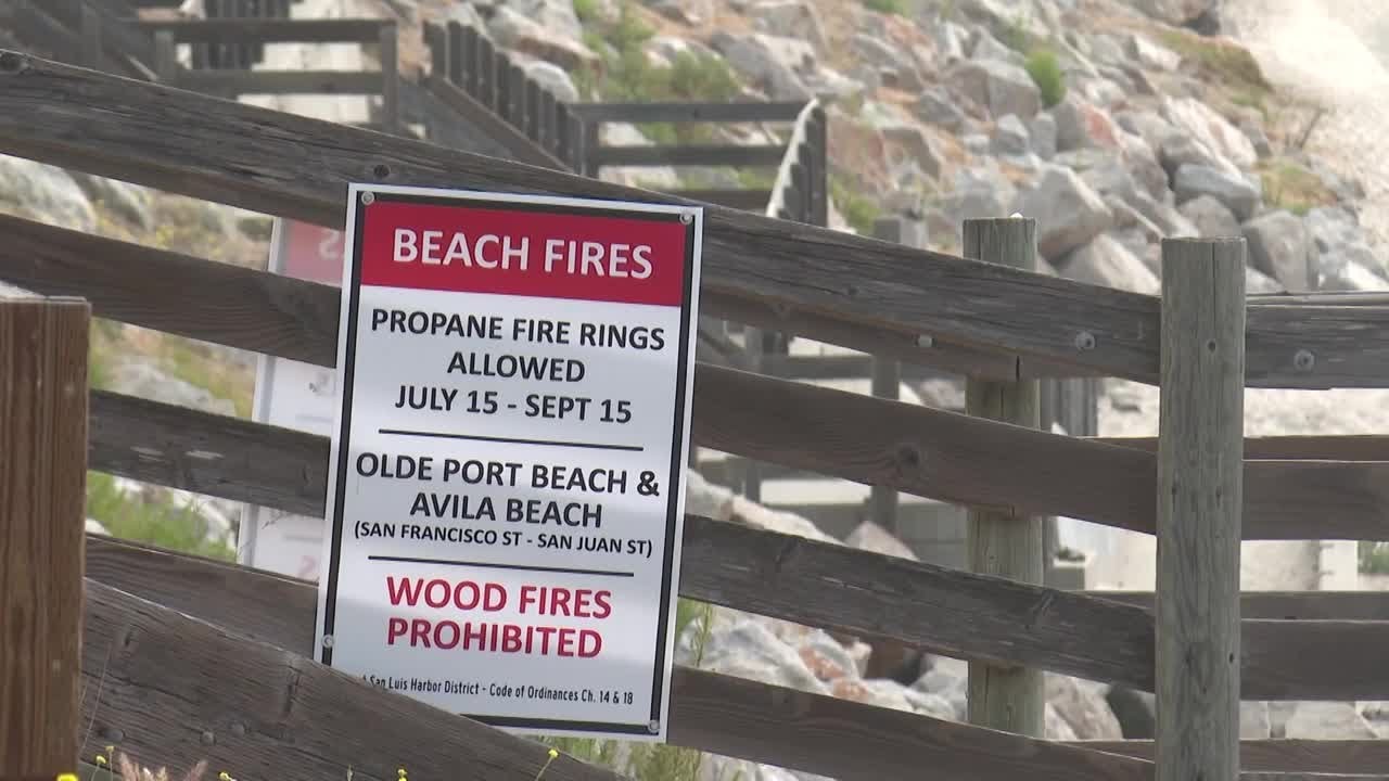 Propane fire pits allowed at some beaches for a limited time - YouTube