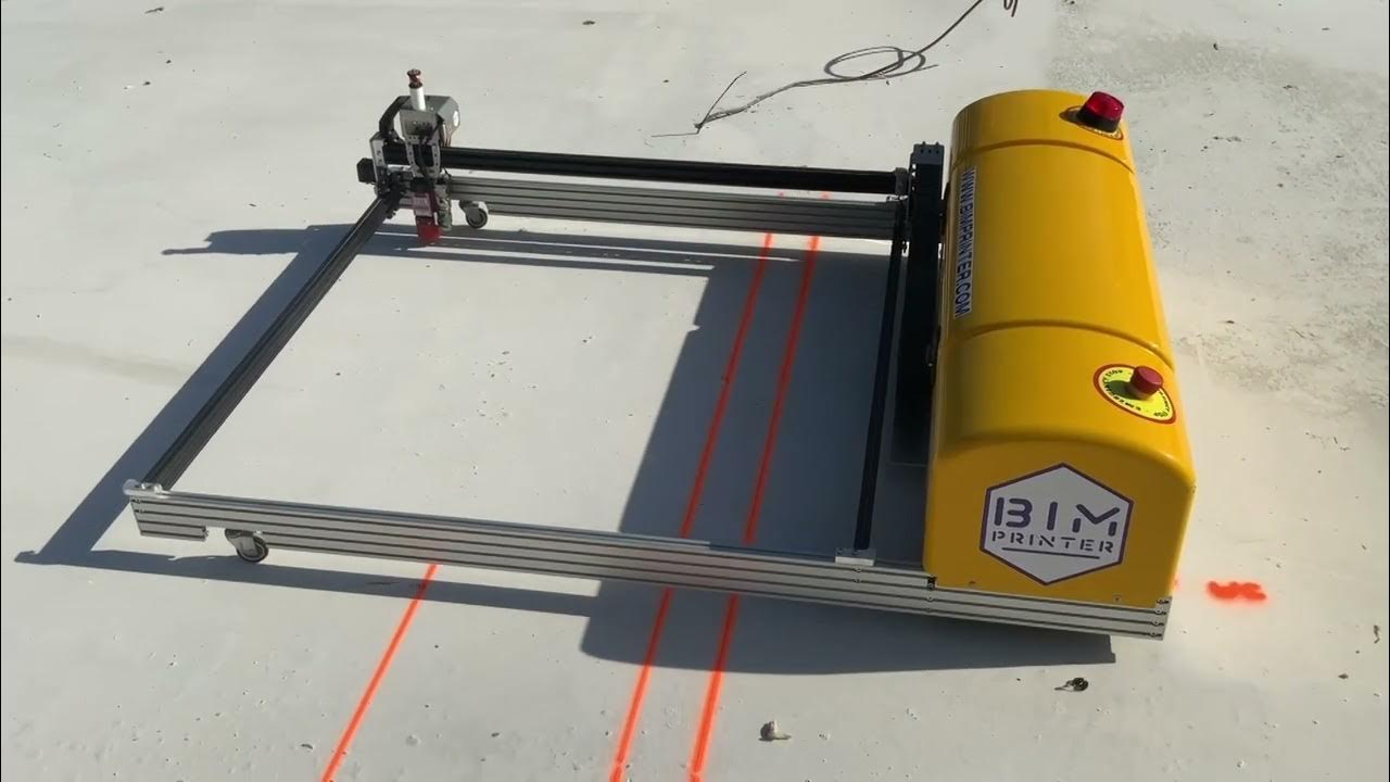 Demo BIM printer robot | Project ORC de Hazelaar - BAM IP West - YouTube