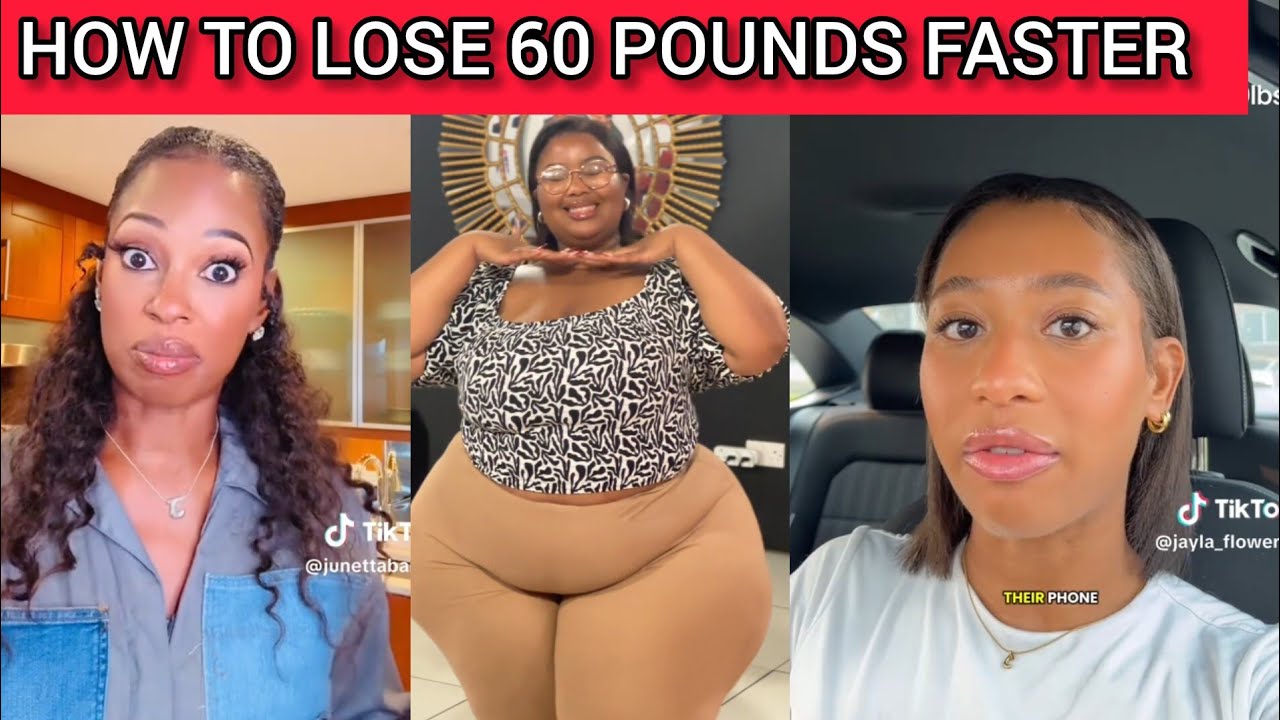 HOW TO LOSE 60 POUNDS FASTER (without starving and struggling) - YouTube
