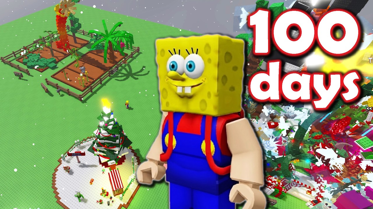 Playing Roblox Grow a Garden After 100+ Days!! (Grows Offline) - YouTube
