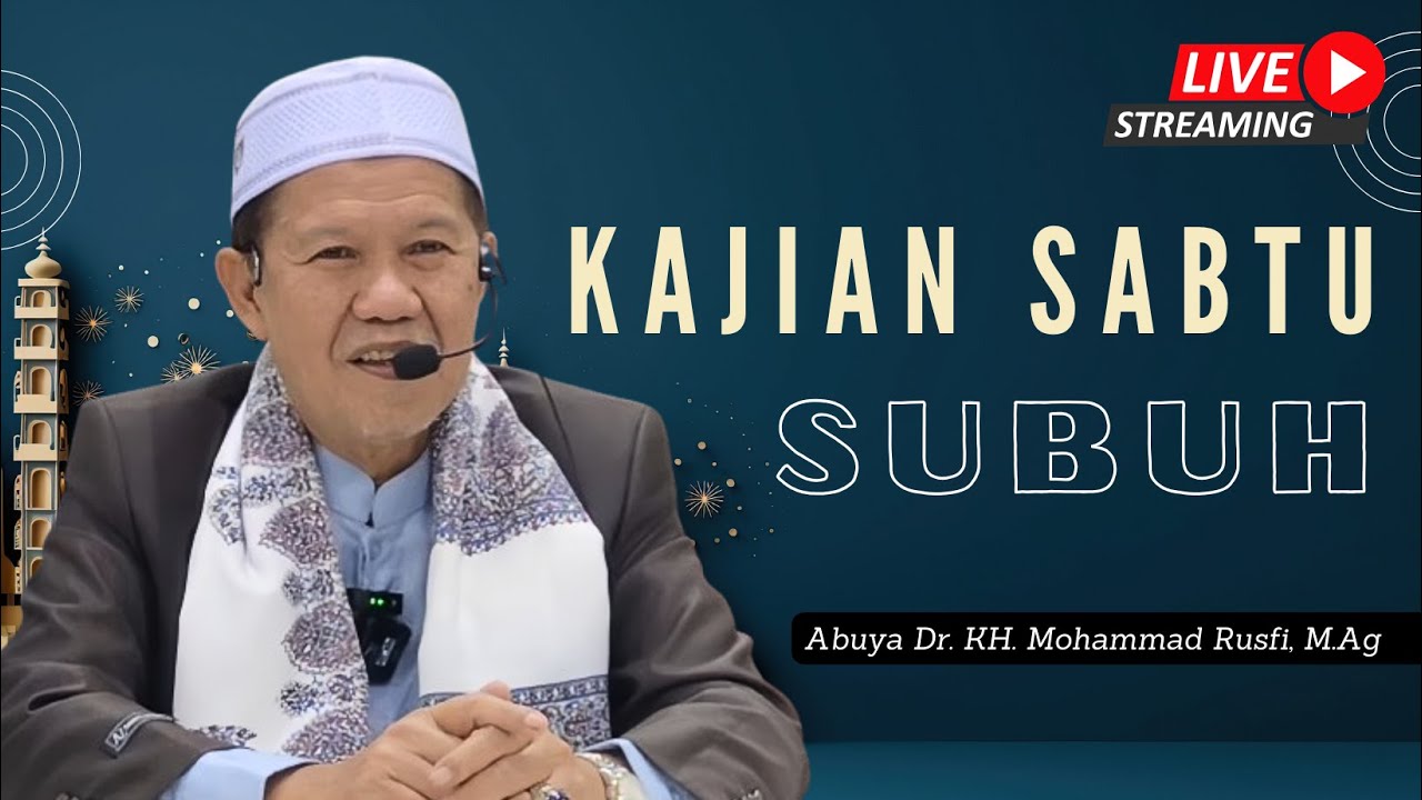 🔴 [LIVE] KAJIAN SABTU SUBUH DI MASJID AL MUHAJIRIN, PERUMNAS WAY HALIM ...