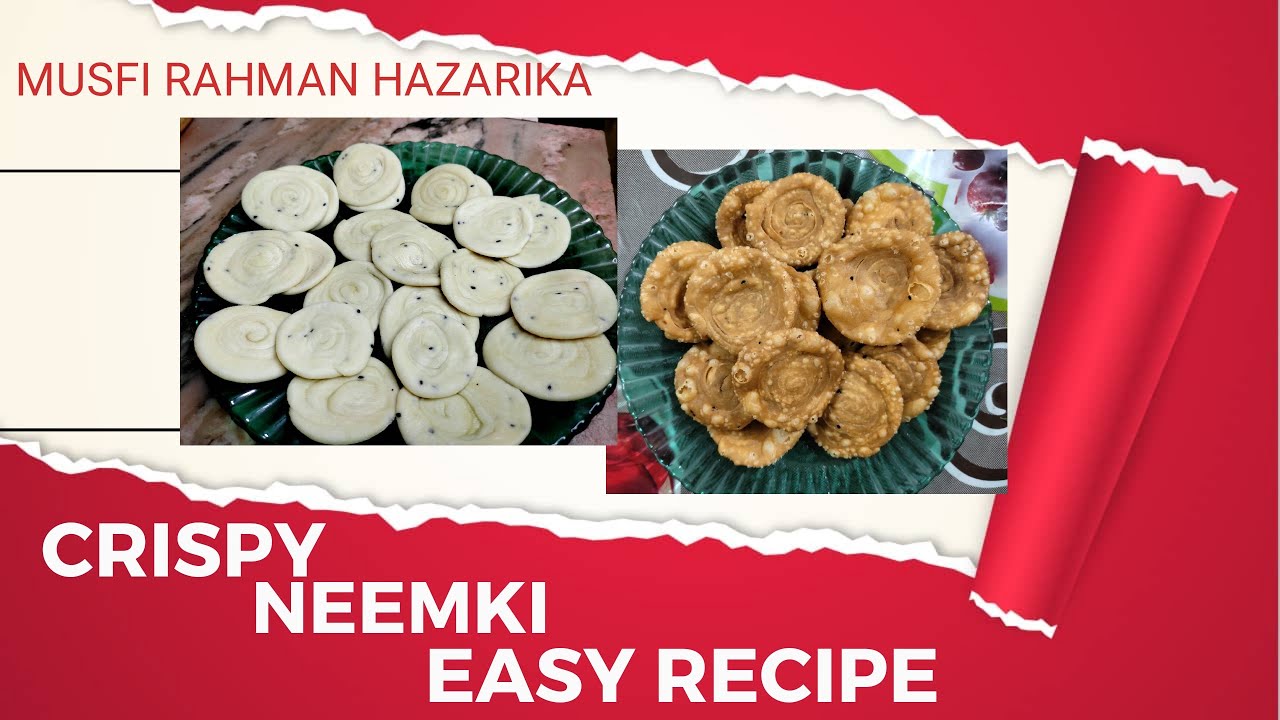 TEA TIME SNACKS🥯☕|| KHAJA RECIPE || ROUND NEEMKI || MUSFIS RECIPE ...
