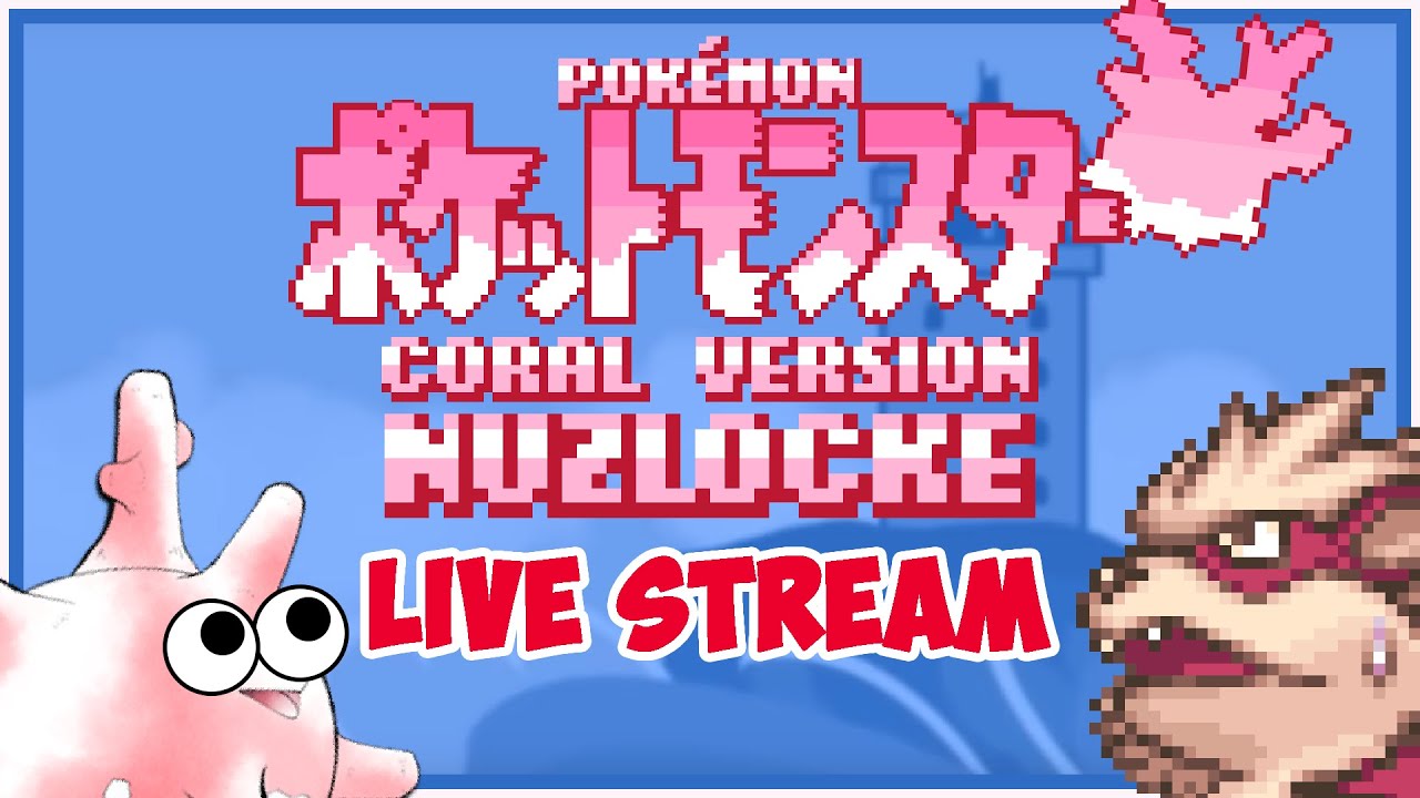 Pokemon Coral (DEMO) Blind Nuzlocke - Live Stream #1 - YouTube