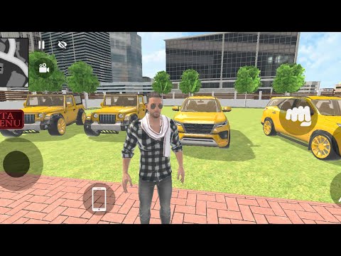 Franklin purchase golden fortuner and Thar by 2️⃣ in Indian theft Auto 💥
