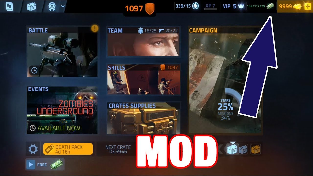 Cover Fire Mod APK 1.21.14 - Unlimited Money, VIP - YouTube