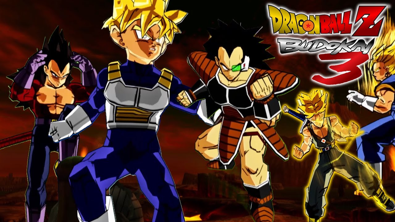 Dragon Ball Z Budokai 3 Trunks (Alt Costume) vs The Saiyans - YouTube