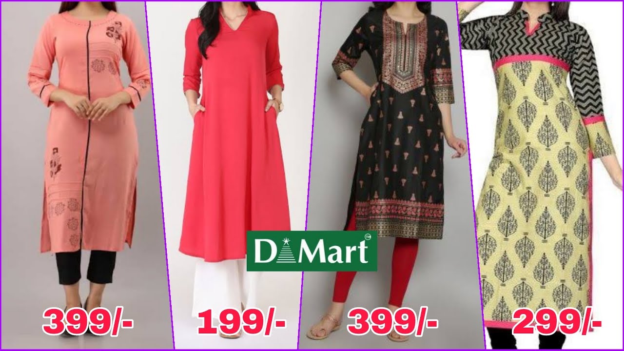 😱D MART New Womens Wear Collection From 99/- Ladies Kurti Set, Kids ...