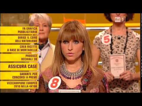 Sabrina Simoni a "i soliti ignoti " 13/01/2012 - YouTube
