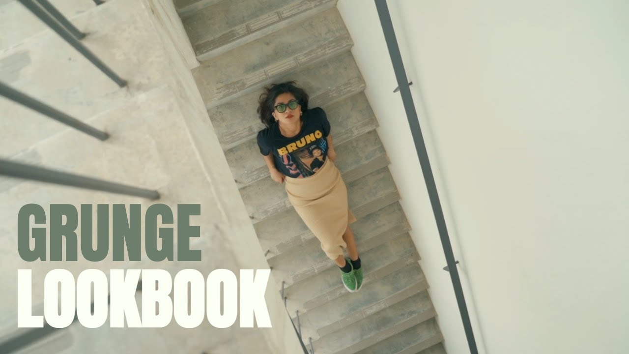 Laid Back Grunge Lookbook | Streetstyle Outfit Ideas - YouTube