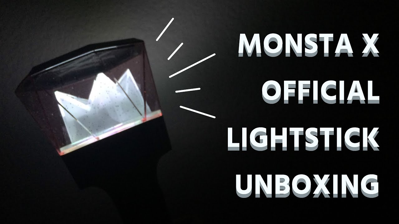 [UNBOXING] MONSTA X Official Lightstick - YouTube