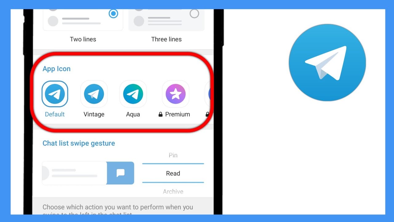 Telegram App Icon | Telegram Logo Change | Telegram App Icon Change ...