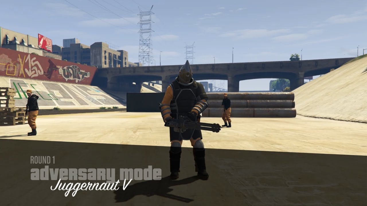 GTA 5 | Awesome Juggernaut Match! - YouTube