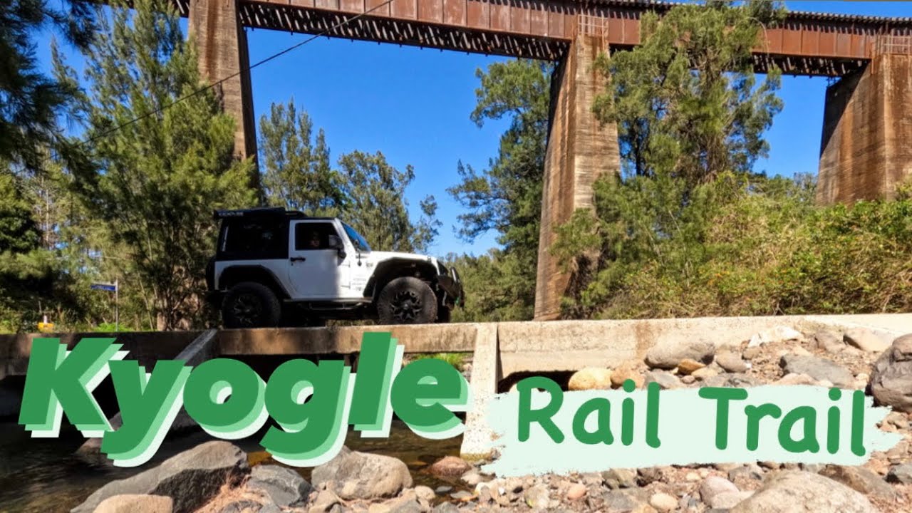 EPIC Aussie ROAD TRIP to Kyogle Rail Trail! - YouTube