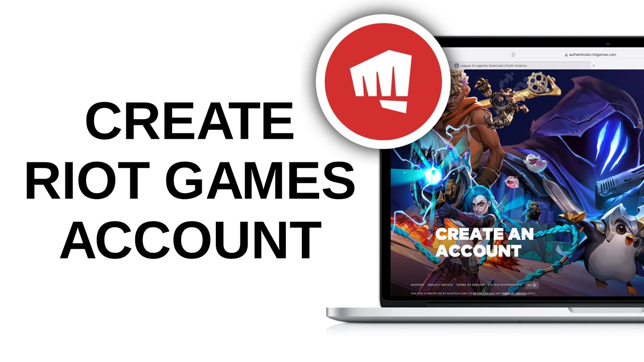How to Create Riot Games Account - YouTube