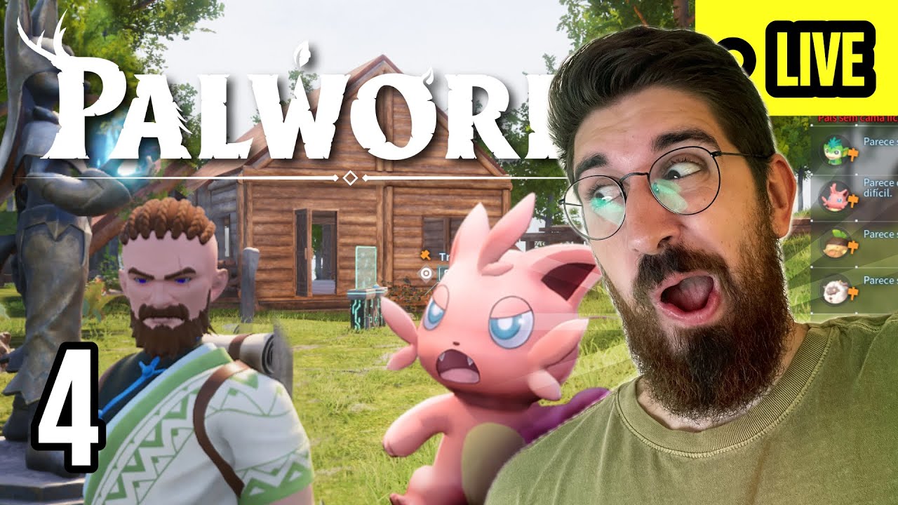 Live PalWorld EP 4 - Pals Ao Vivo e a Cores - Gameplay PT-BR - YouTube
