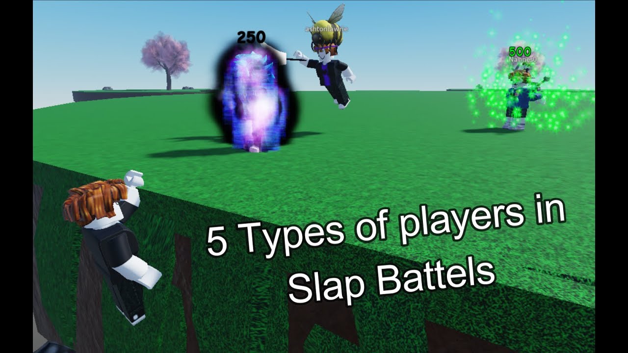 5 Types of players in Slap Battles! - YouTube