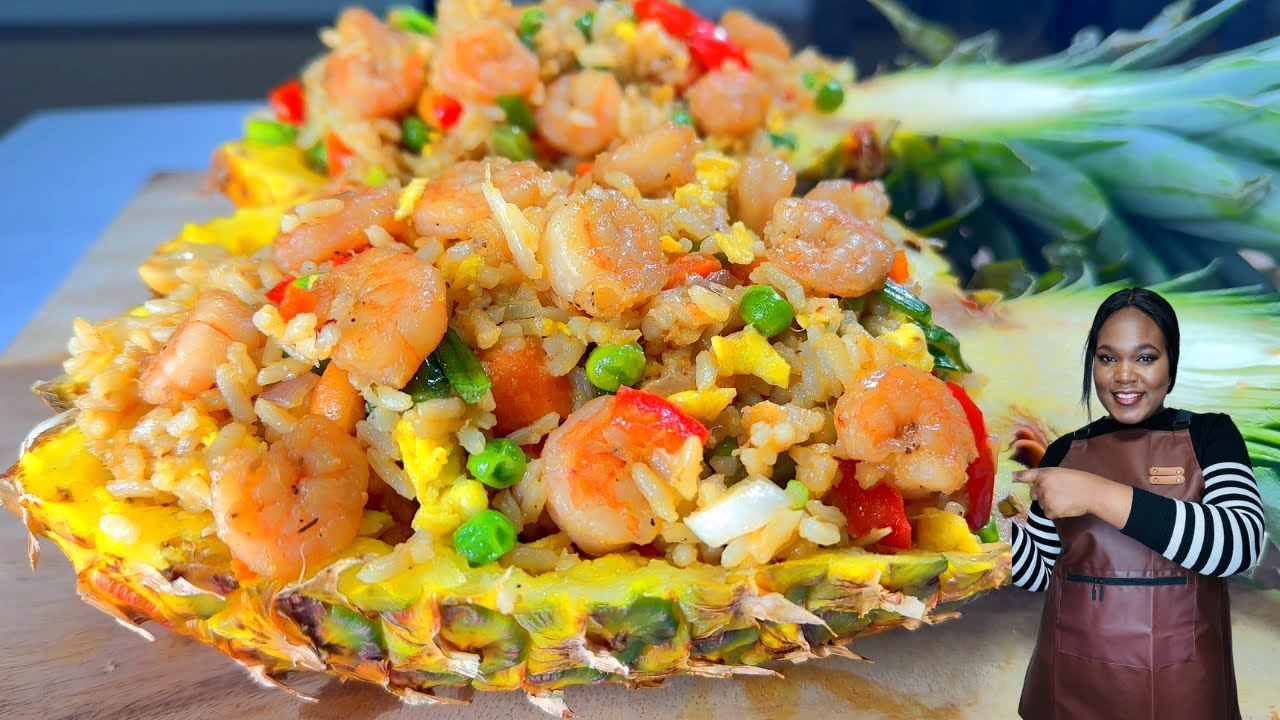 This Pineapple Fried Rice Will Make Your Taste Buds DANCE! - YouTube