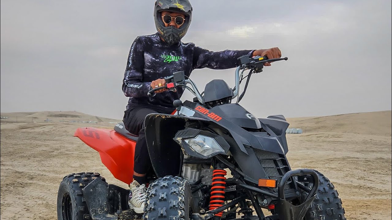 Quad bike riding at sand dunes of Qatar || Qatar vlog🇶🇦🇳🇵 - YouTube