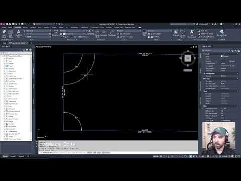 Adding Angular Dimensions with DIMANGULAR Command and Adjusting Precision in AutoCad & Civil 3D ...