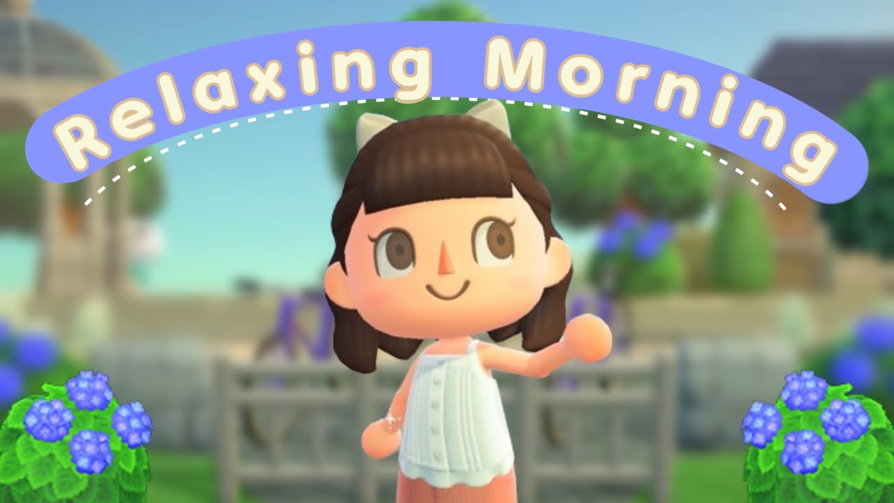 A relaxing morning in ACNH to soothe your soul | Animal Crossing New ...