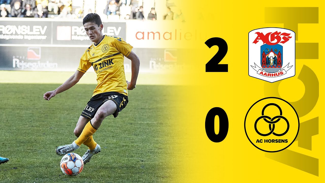 AGF 2 - 0 AC Horsens | 3. marts - YouTube
