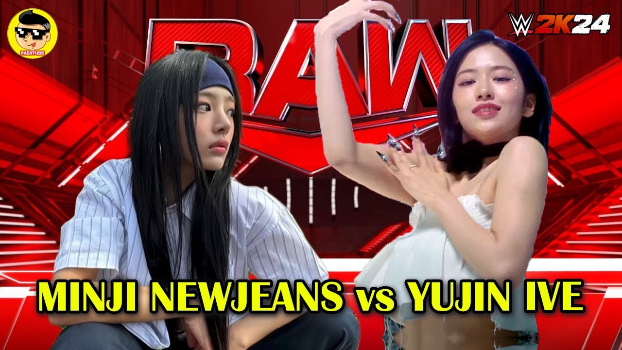 MINJI vs YUJIN (Requested) | WWE 2K POP | 민지 vs 안유진 | NEWJEANS vs IVE ...