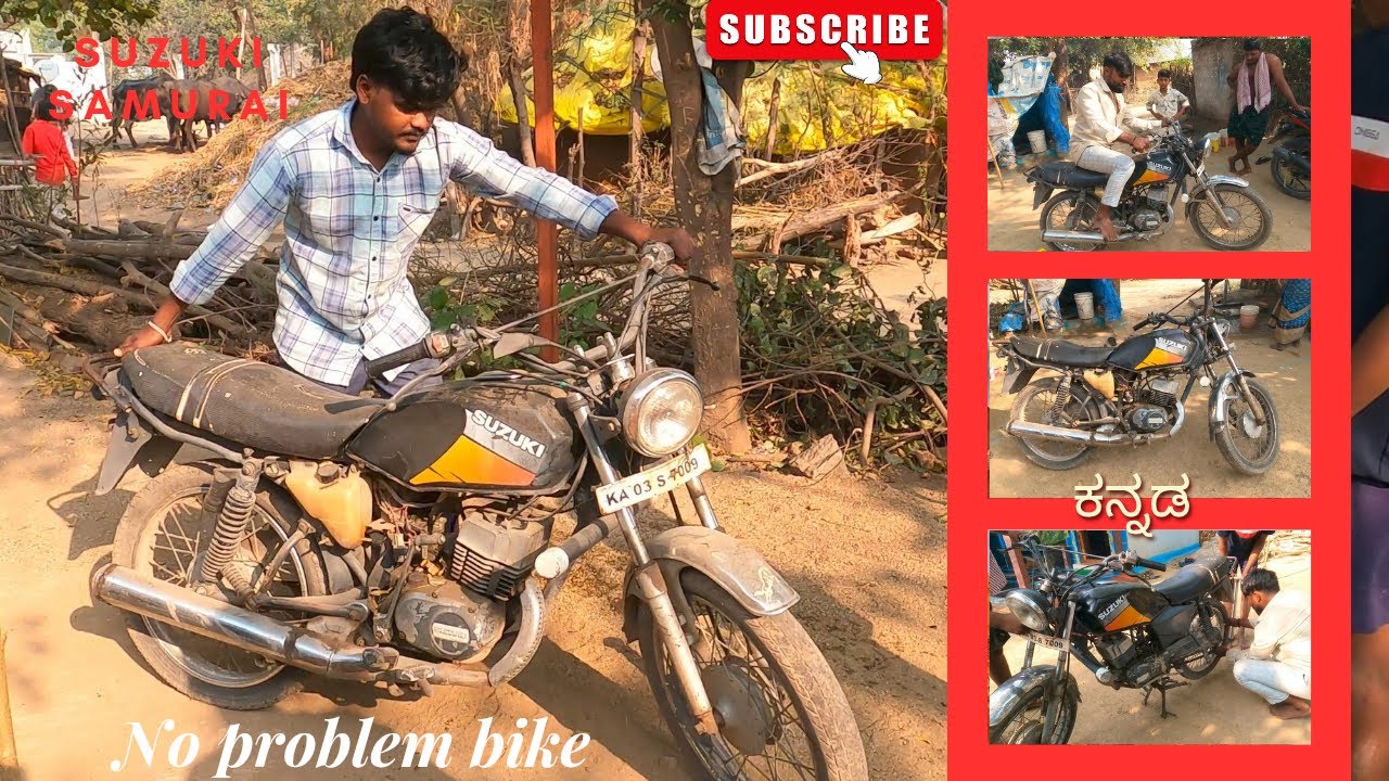 Suzuki samurai bike no problem kannada - YouTube