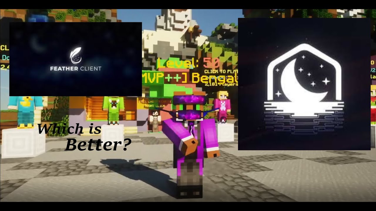 Feather Client Review, Better Than Lunar Client? - YouTube