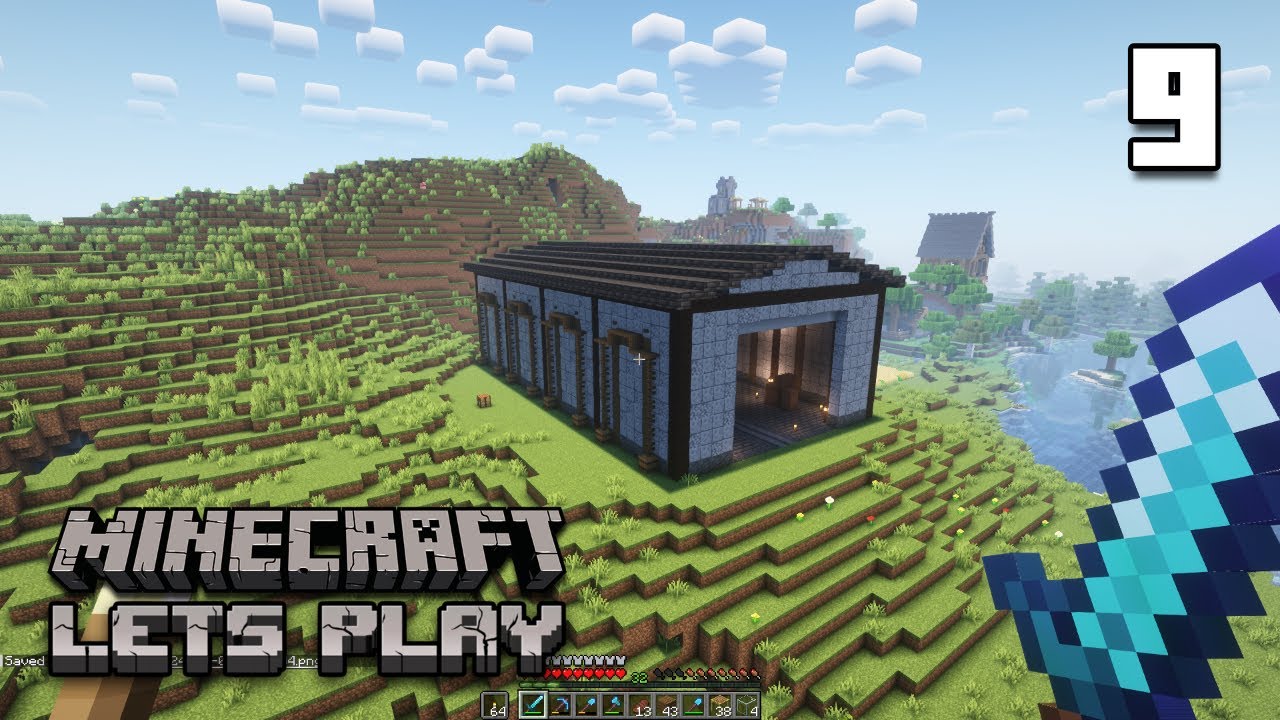Making an Auto Farm Warehouse - Minecraft Lets Play - Ep. 9 - YouTube