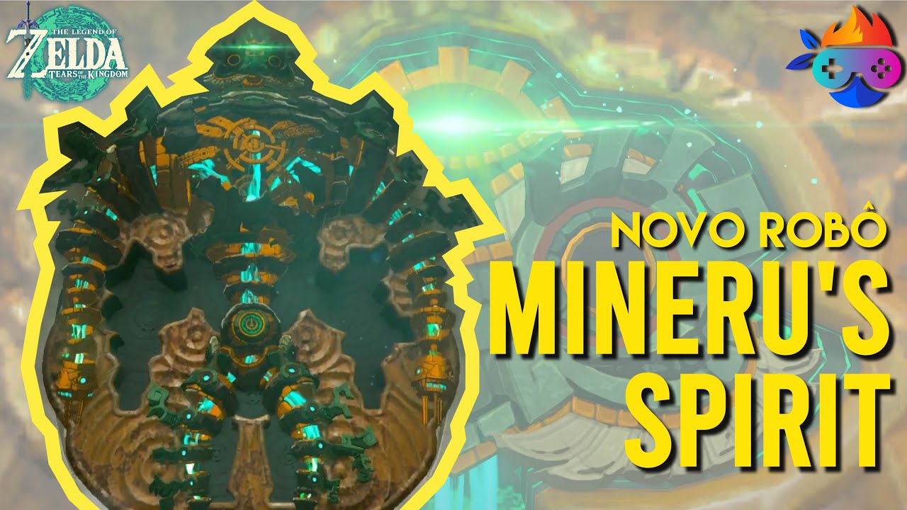 Zelda Tears of the Kingdom Novo Robô - MINERU'S SPIRIT - YouTube