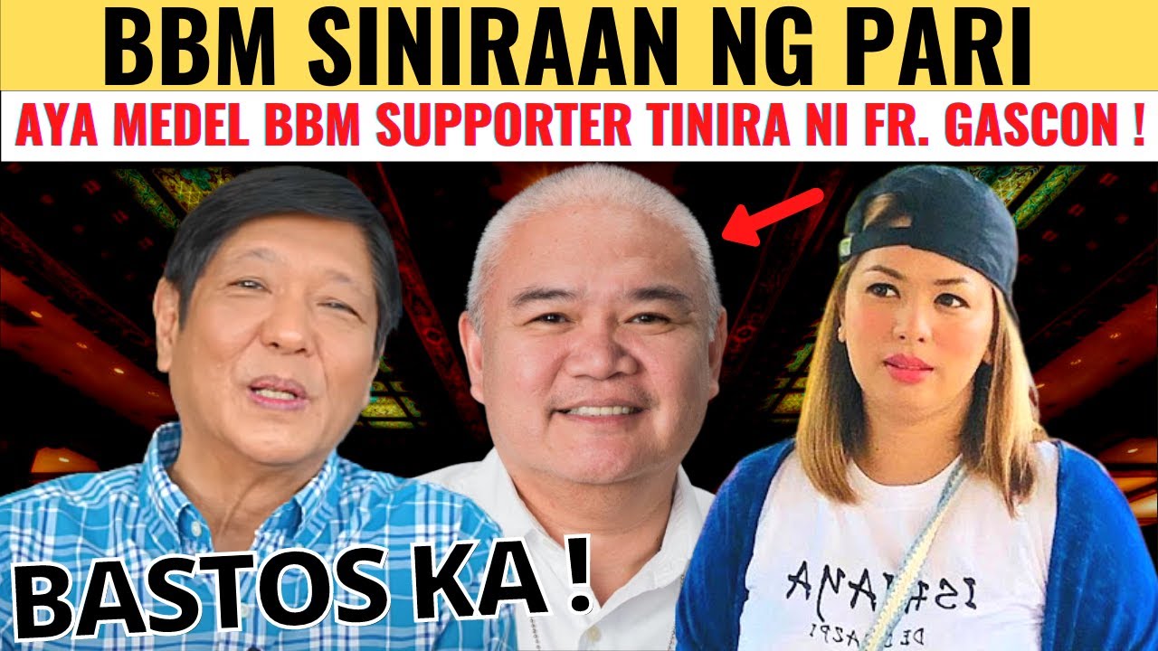 BONGBONG MARCOS SINIRAAN NG ISANG PARI NA SI FR. JAMES GASCON? AYA ...
