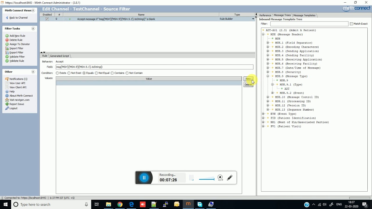 Filter In MIrth Connect How To Apply Filter In Mirth Connect What Filter In MIrth Connect How To Apply Filter In Mirth Connect What