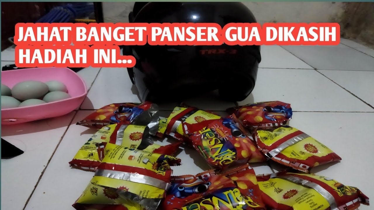 baru kali ini gw di prank sama ciki panser!! unboxing ciki panser - YouTube