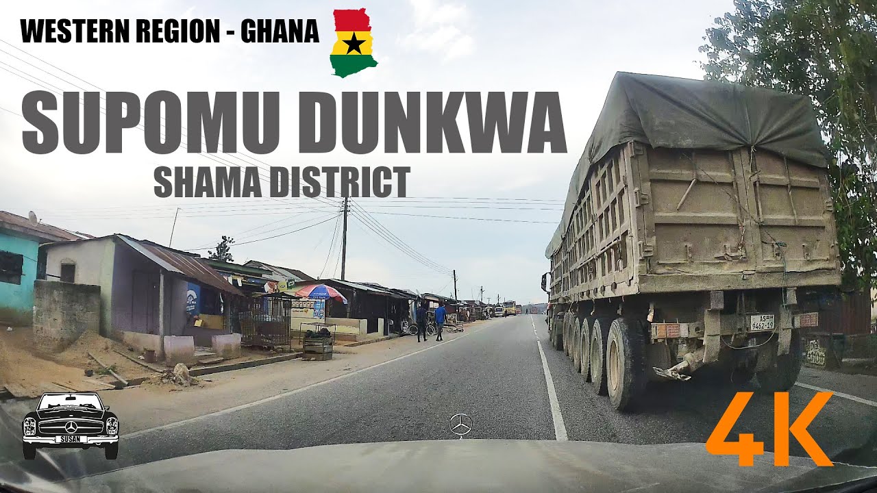 Daboase To Sapomu Dunkwa Drive in the Shama District Western Region ...