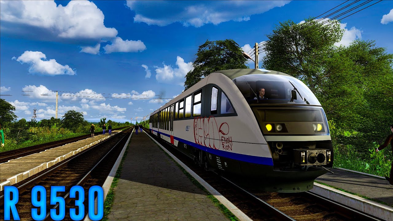 R 9530 - Curtea de Arges - Pitesti | Train Simulator Romania - YouTube