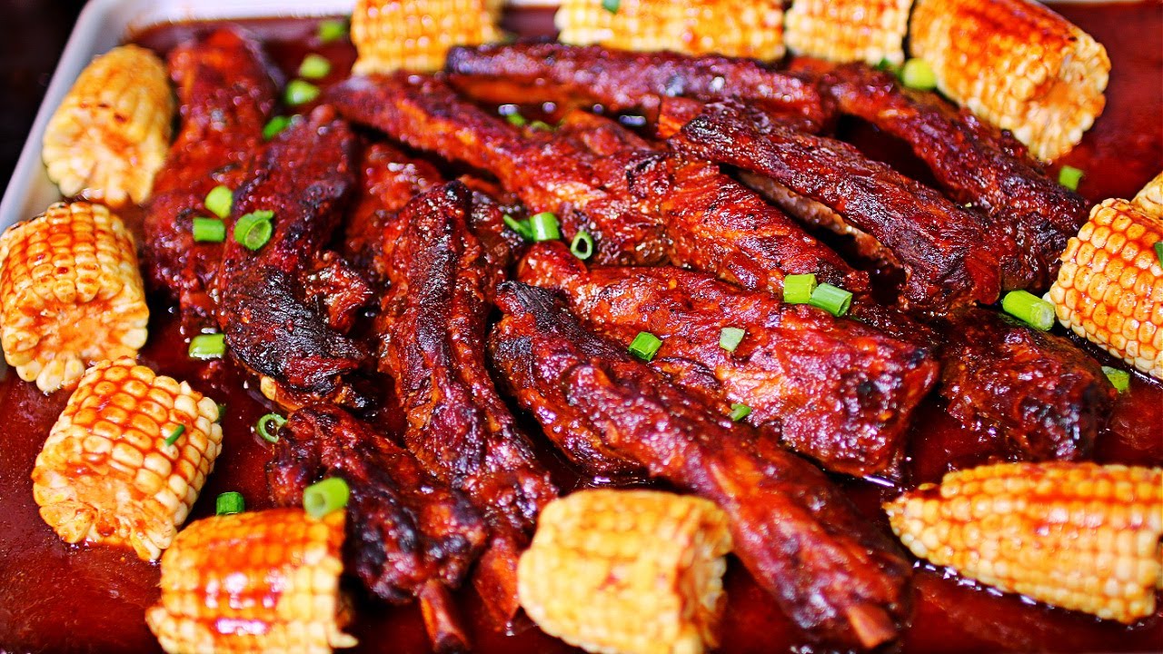 Easy Slow Cooker Ribs and Corn Recipe - Tender Fall off the Bone Ribs ...