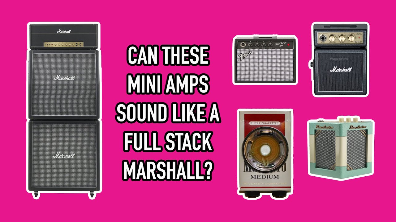 Can these mini amps sound like a full stack? (No Talking) - YouTube