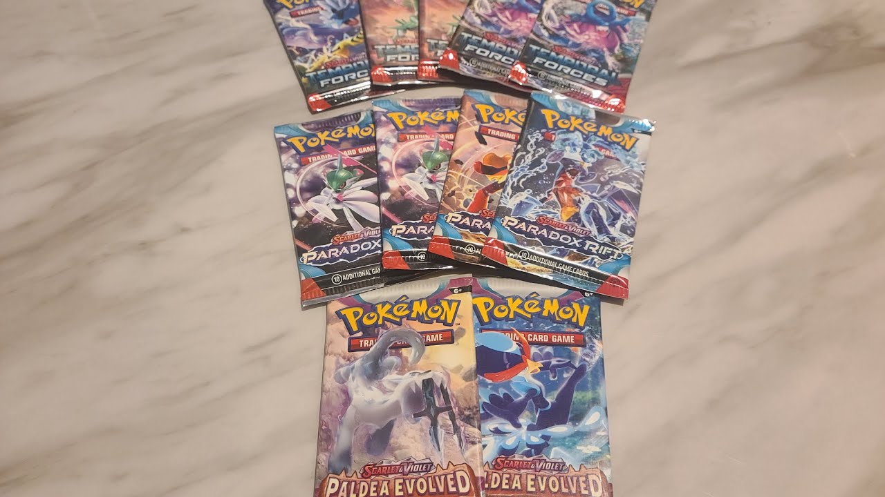 Scarlet And Violet - Random Pack Hits - Special Illustration Rare ...