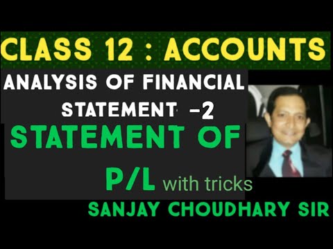 Class-12|| Statement of P/L in Easiest way| Part-2|| 2021-22|| Accounts ...