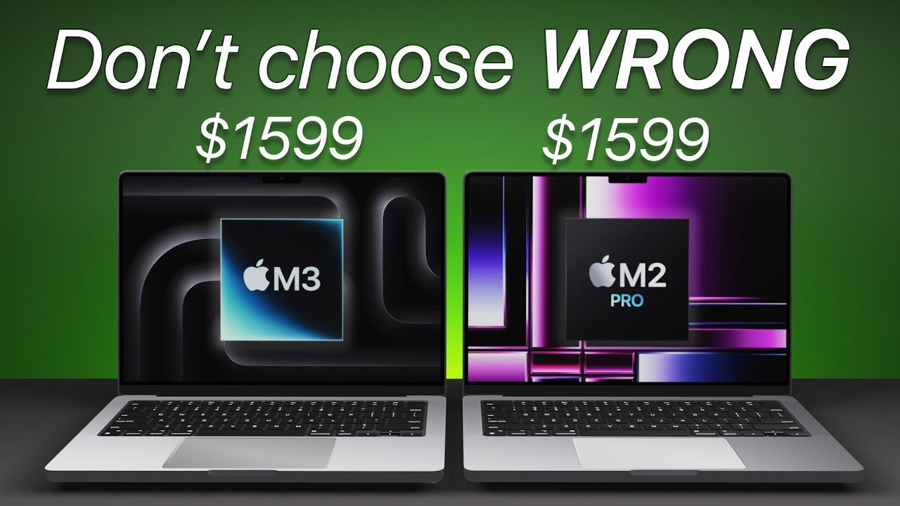 M3 vs M2 Pro 14" MacBook Pro - ULTIMATE BUYING GUIDE - YouTube